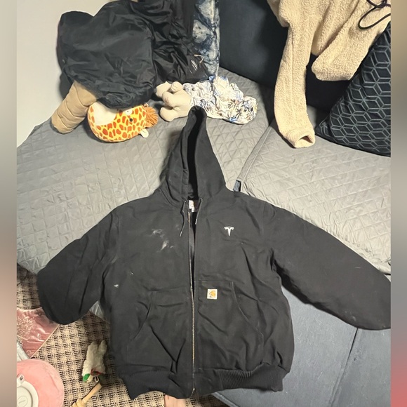 Carhartt | Jackets & Coats | Carhartt Tesla Black Large Winter Work ...